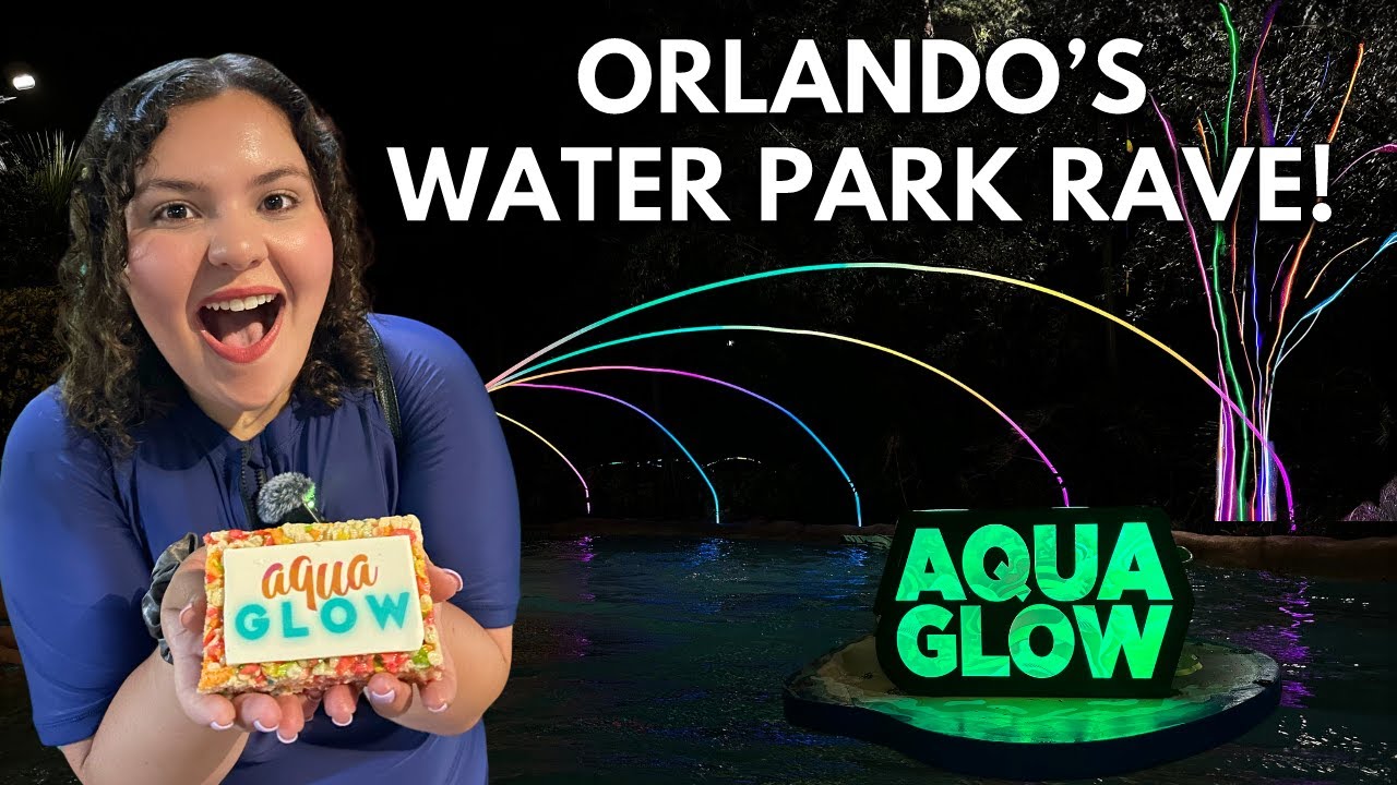 Orlando's NEWEST After Hours Event: AQUAGLOW at Aquatica Water Park ...
