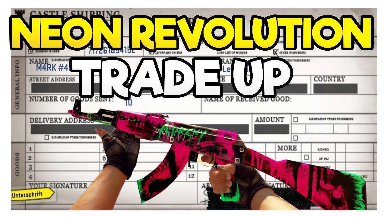 WIR WOLLEN DIE NEON REVOLUTION! - CS:GO Trade Up Contract - YouTube