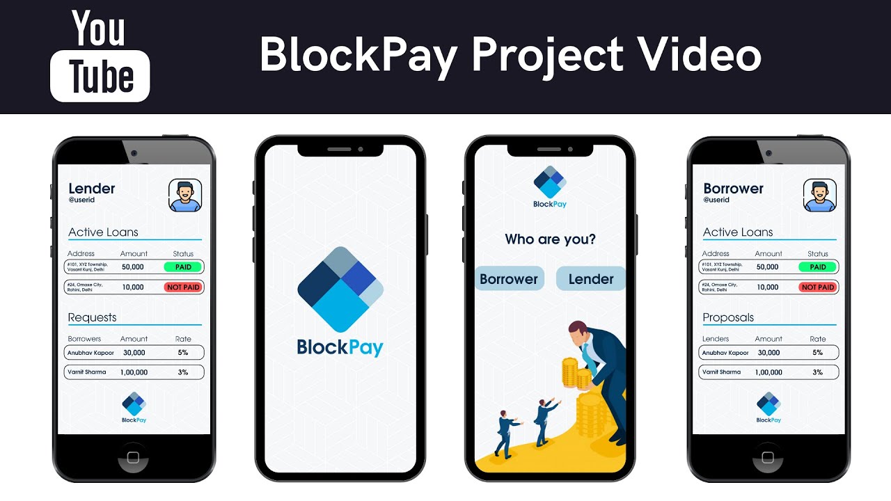 BlockPay- Decentralized AI-powered Money Lending Application | Machine ...