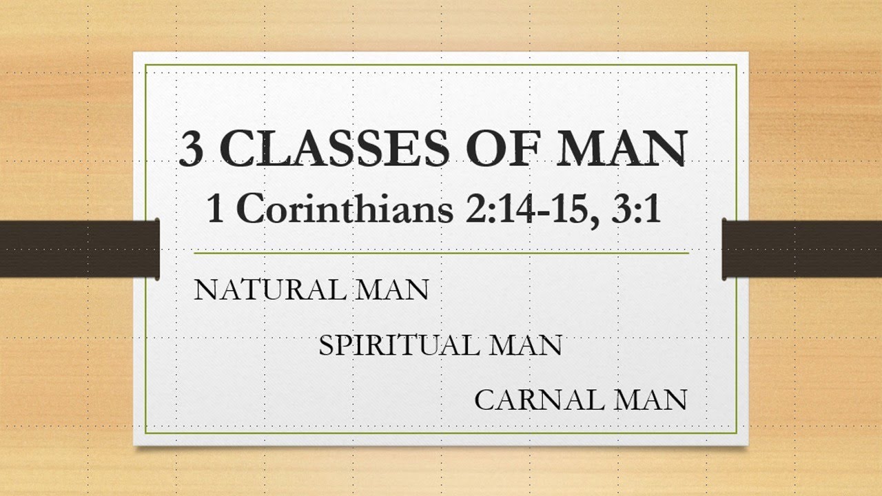 3 Classes of Man - YouTube