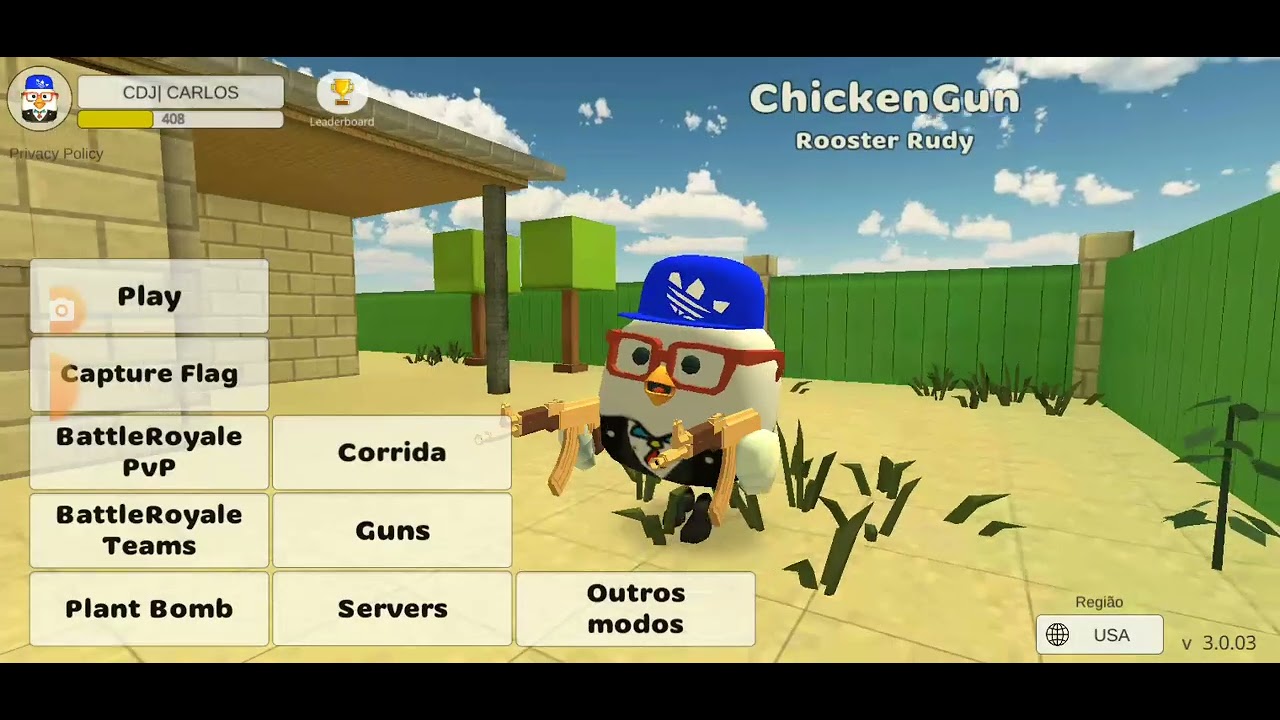 PRIMEIRO CLÃ DO MUNDO OU DO BRASIL NO CHICKEN GUN! (first chicken gun ...