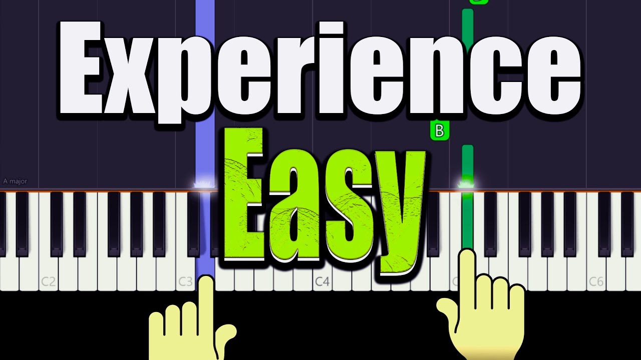 Experience - Easy Piano Tutorial + Music Sheets - YouTube