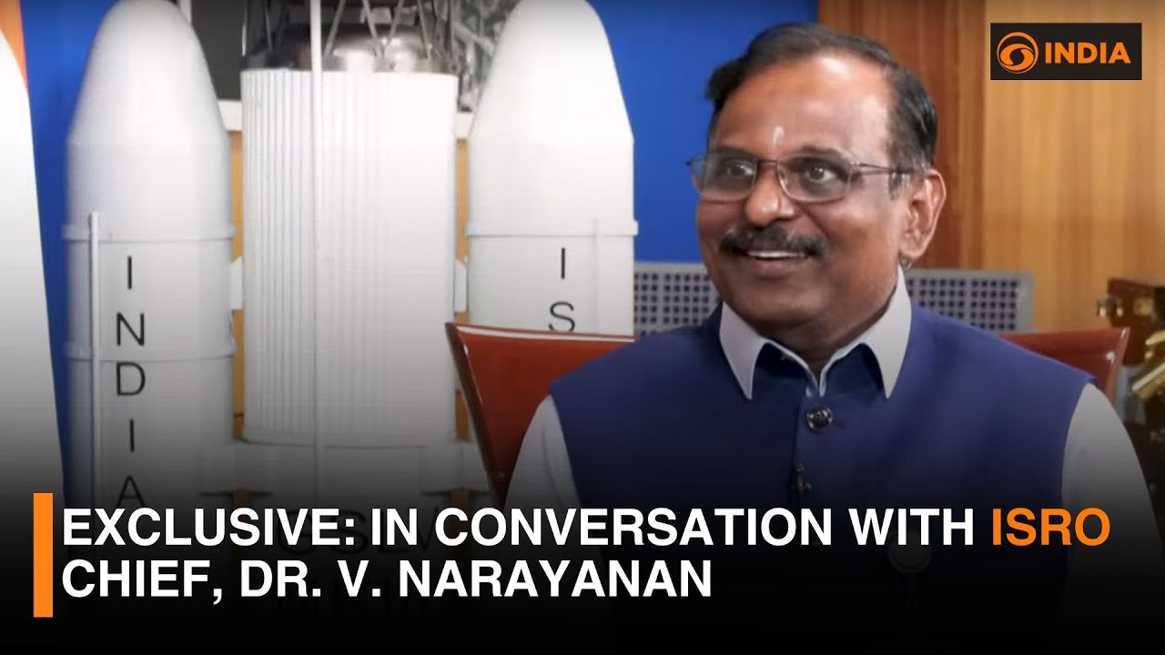 Exclusive: In Conversation with ISRO Chief, Dr. V. Narayanan - YouTube