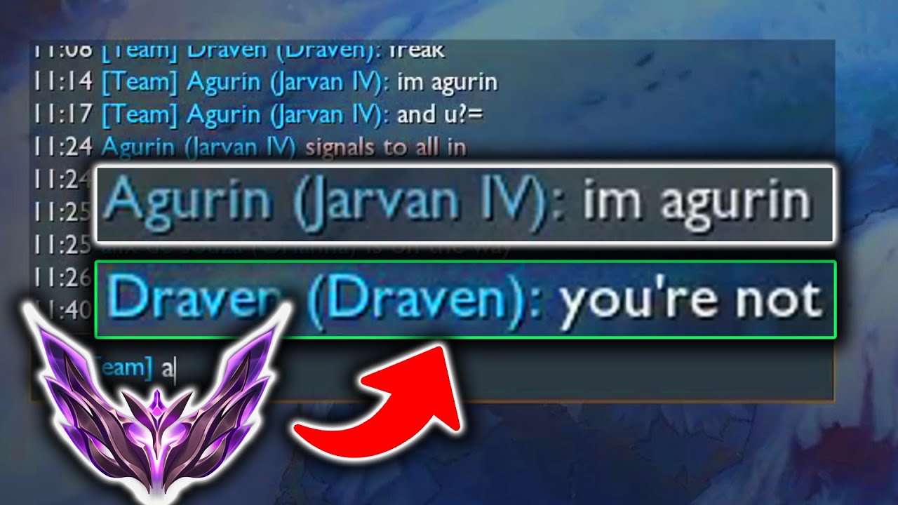 This Master player thinks I‘m not Agurin - YouTube