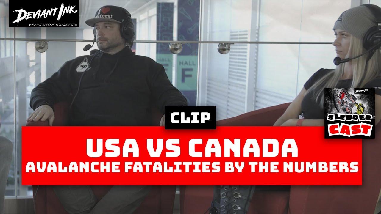 USA vs Canada Snowmobile Avalanche Fatality Numbers With Jeremy Hanke ...