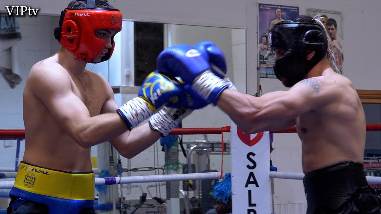 VIPtv talks to Jake Abrol after sparring Florian Marku in preparations ...