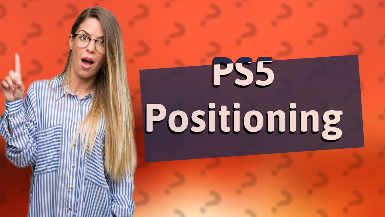 Can I lie my PS5 flat? - YouTube