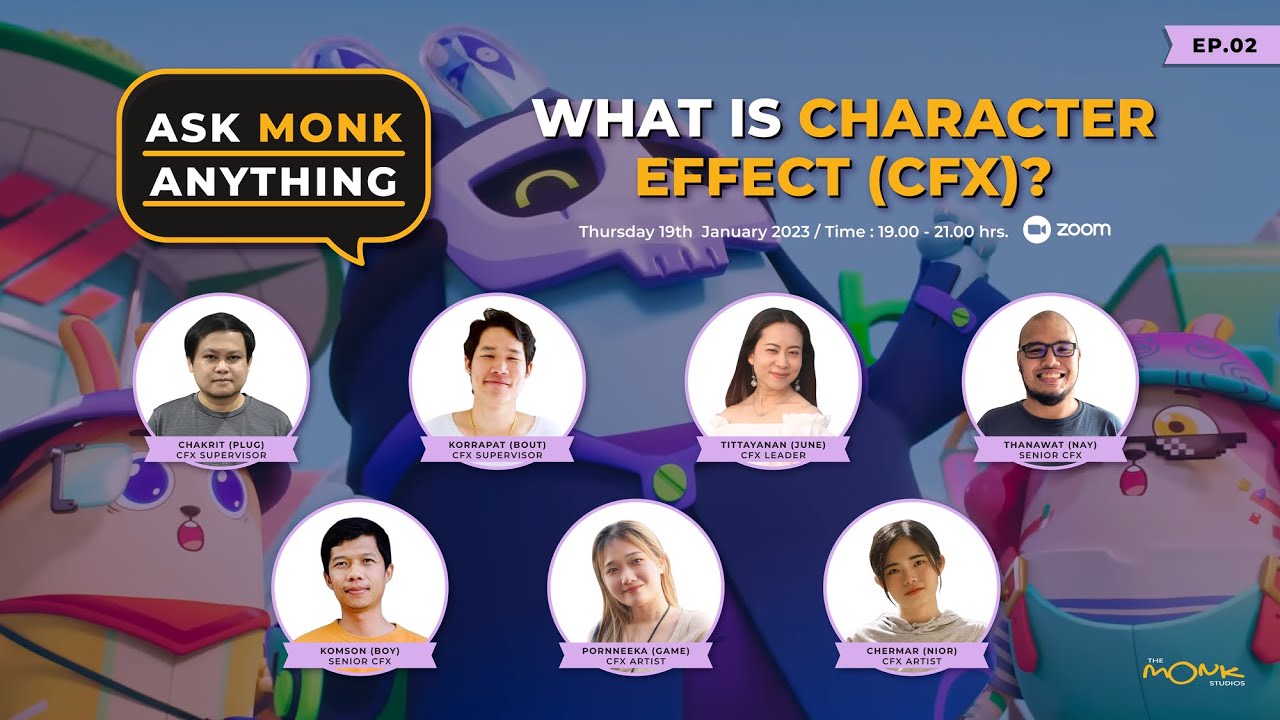 The Monk Studios - ASK MONK ANYTHING EP.02 “What is Character Effect ...
