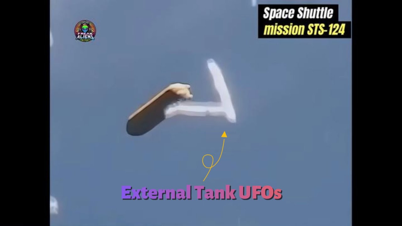 Nasa File, STS-124 - EXTERNAL TANK UFOs #space #ufoキャッチャー #nasa #tank # ...