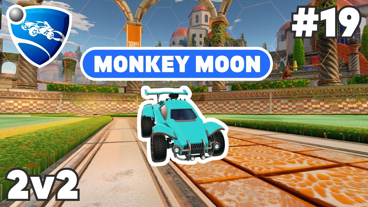 M0nkey M00n Ranked 2v2 PRO Replay #19 - Rocket League Replays - YouTube