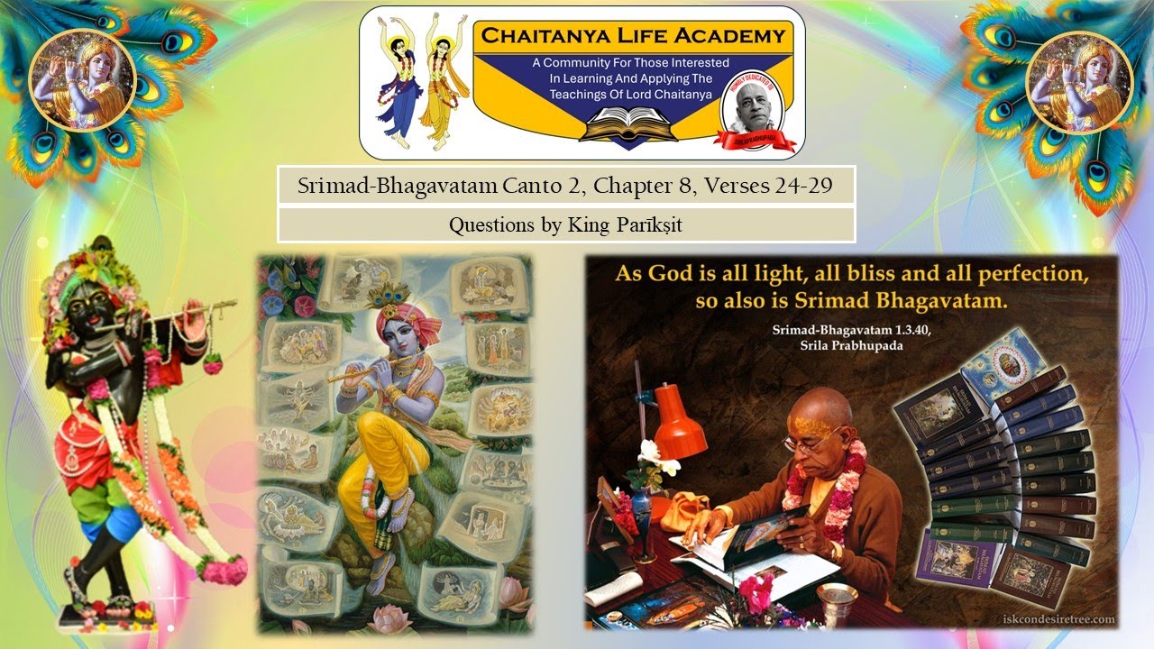 Srimad Bhagavatam Canto 2, Chapter 8, Verses 24-28 - YouTube