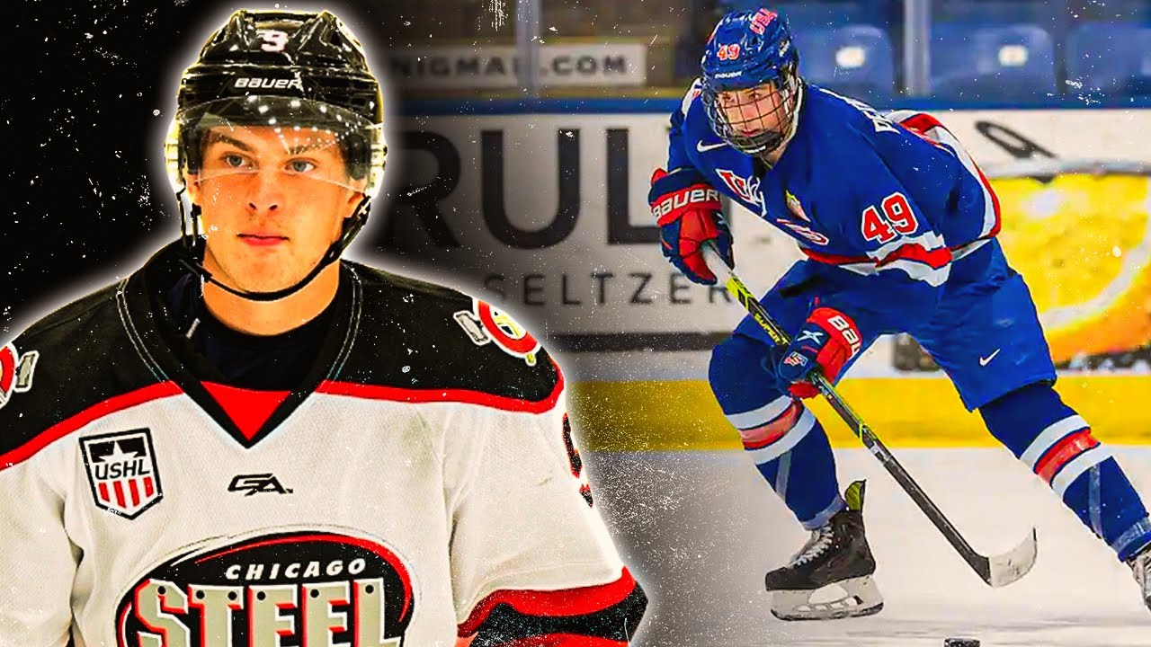 Gabe Perreault Highlights (2023 Draft Pick) - YouTube