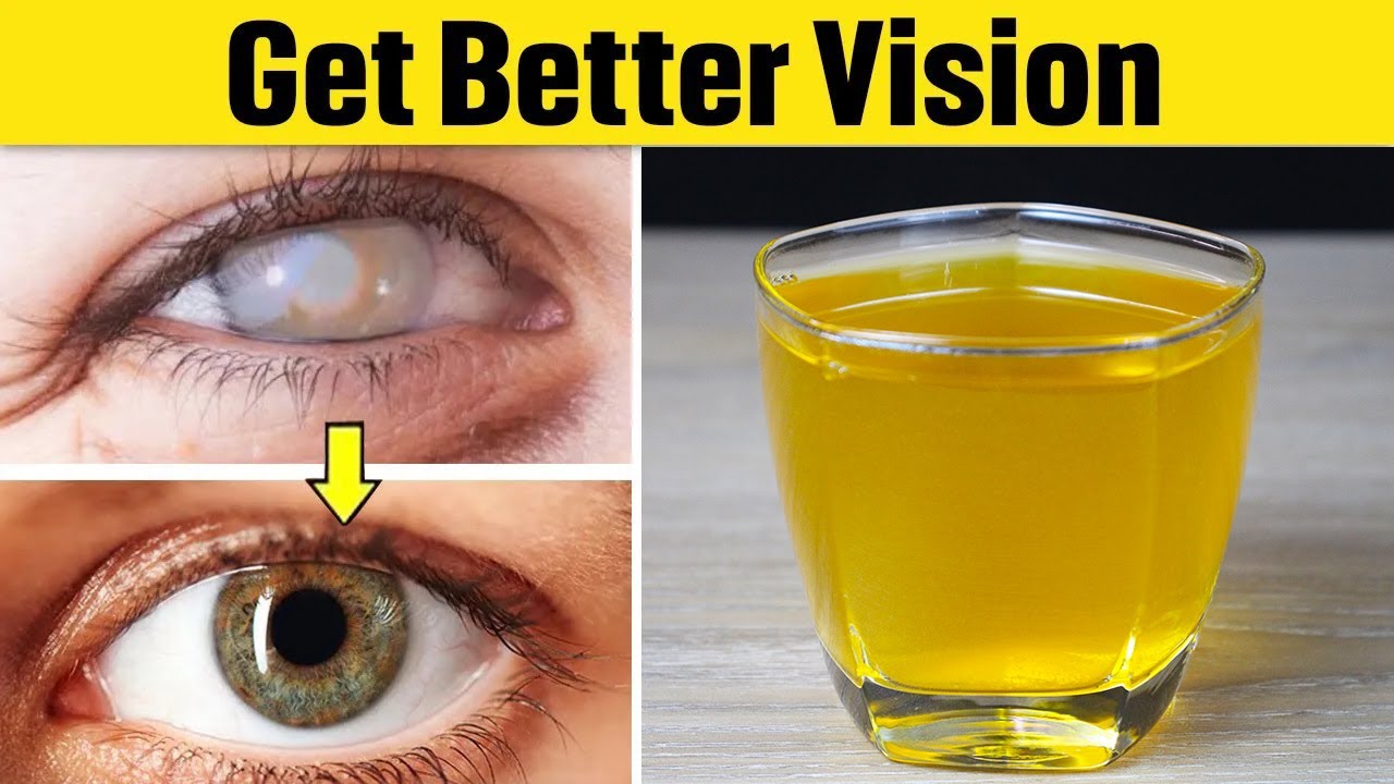 Drink this drink for better vision. It has 100% restored my vision ...
