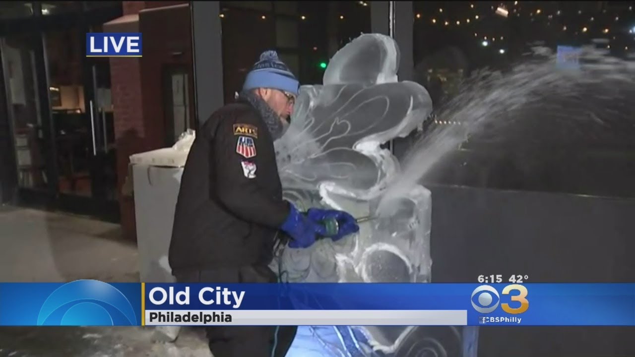 Pop-Up Ice Bar Looks To Cash In On Philadelphia's Cold Weather - YouTube