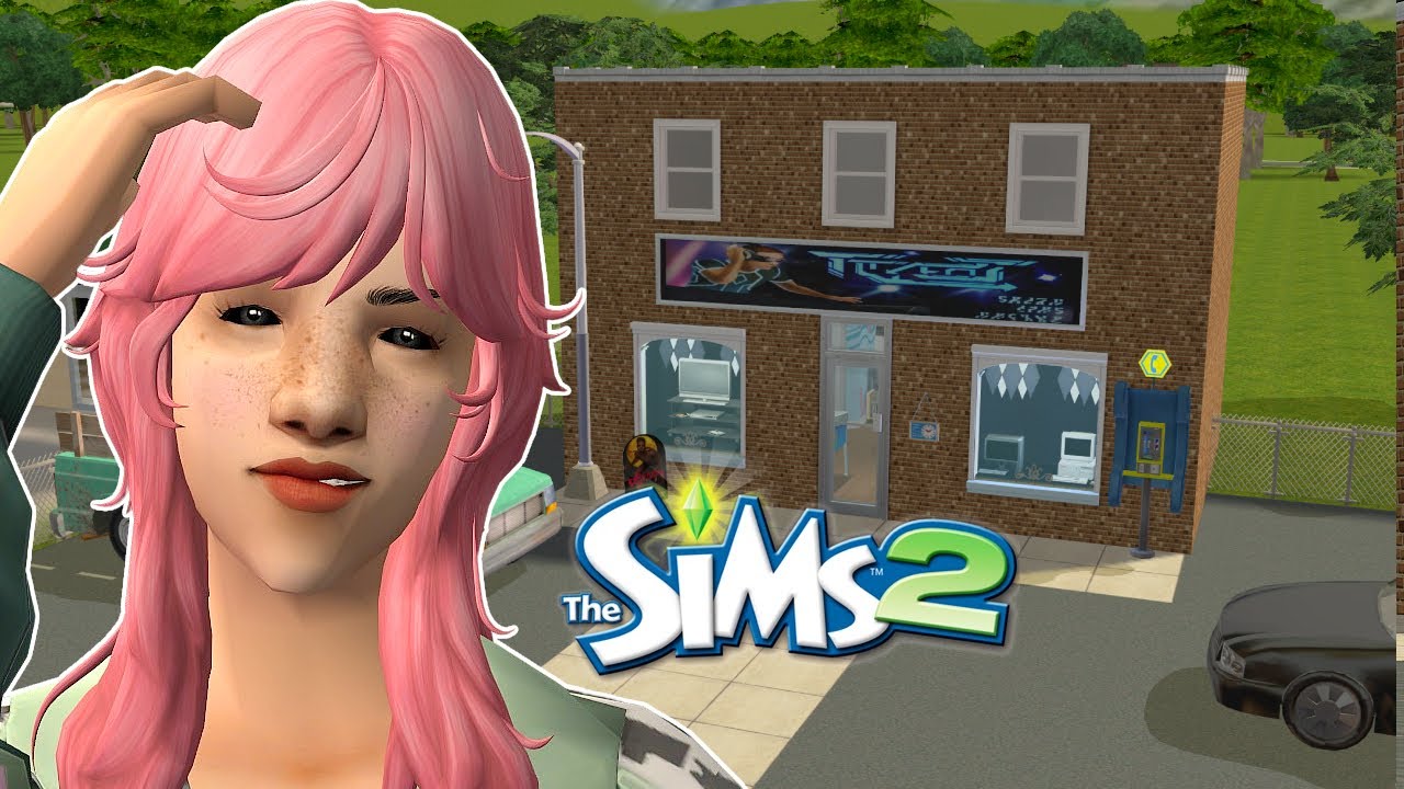 Sparks Electronics Store 📺 | The Sims 2 Speed Build - YouTube
