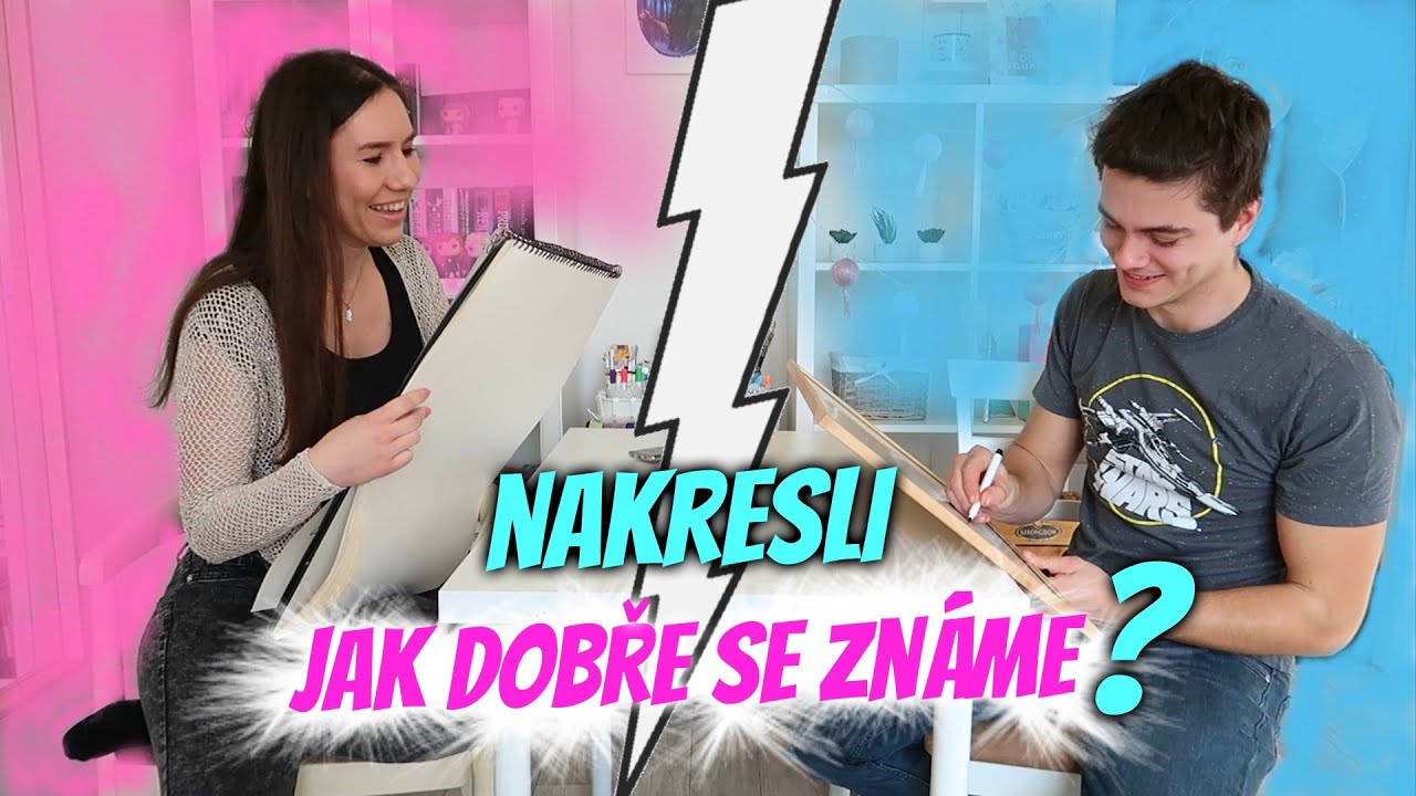 Nakresli kolik jsi měla kluků a ty holek? | Jak se známe s přítelem ...