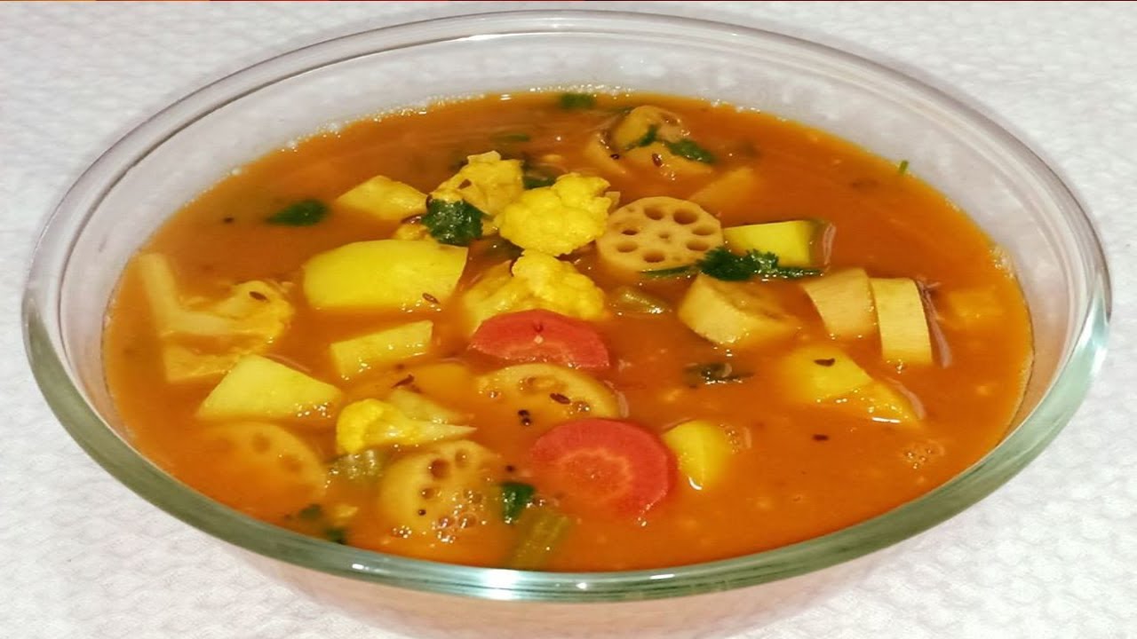 Sindhi Kadhi Recipe | How To Make Sindhi Kadhi | Sindhi Curry - YouTube