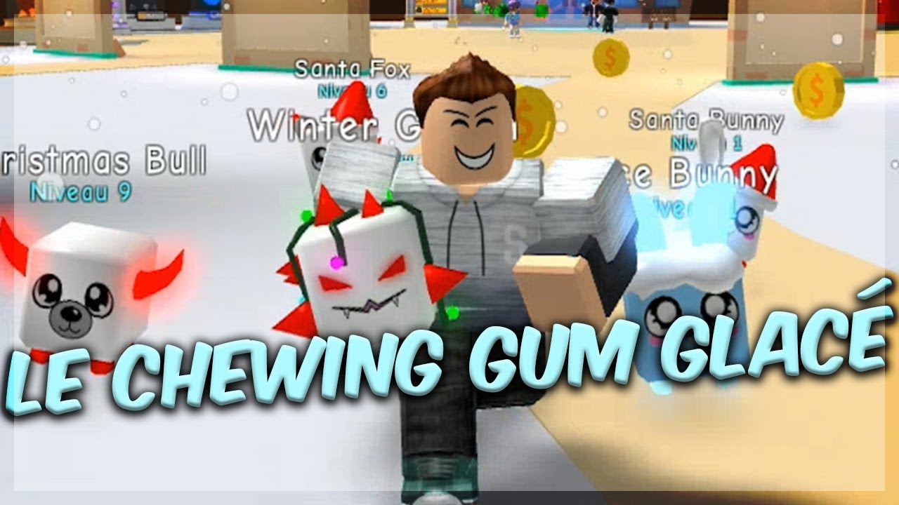 LE CHEWING-GUM GLACÉ ! Roblox Bubble Gum Simulator - YouTube