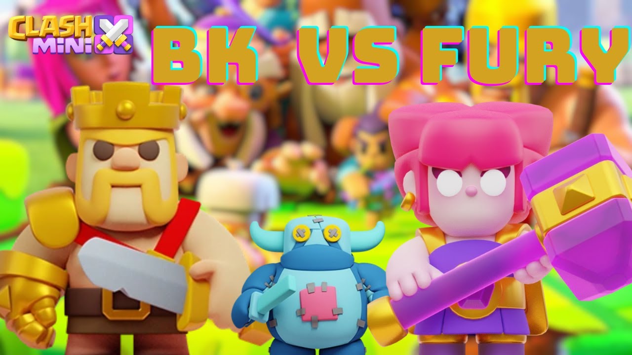 800% Win Deck Clash mini | Bk vs Pink Fury | - YouTube