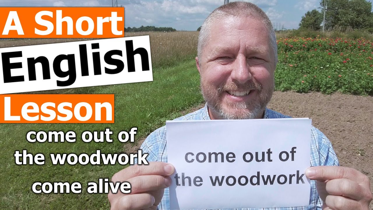 Learn The English Phrases COME OUT OF THE WOODWORK And COME ALIVE YouTube learn-the-english-phrases-come-out-of-the-woodwork-and-come-alive-youtube