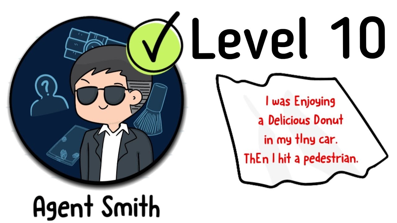 Brain Test 2 Agent Smith Level 10 YouTube Brain Test 2 Agent Smith Level 10 YouTube