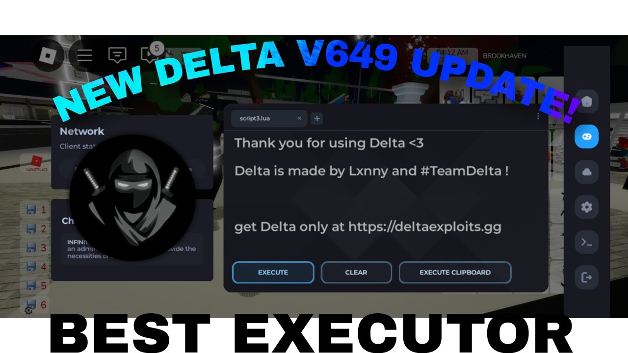 [NEW] DELTA EXECUTOR NEW LASTEST VERSION V649 REALISED | NO LAG | DELTA ...