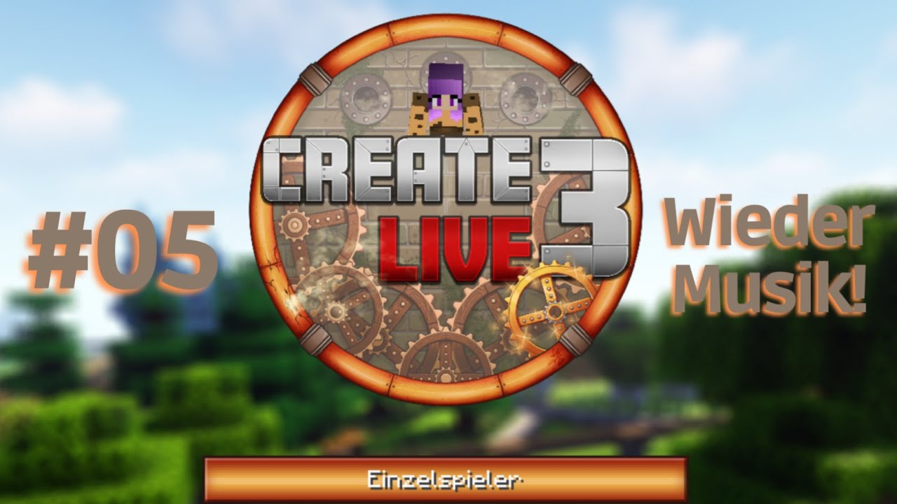 Minecraft Create Live 3: #5 Feld und Mühle gebastelt (Let´s play ...