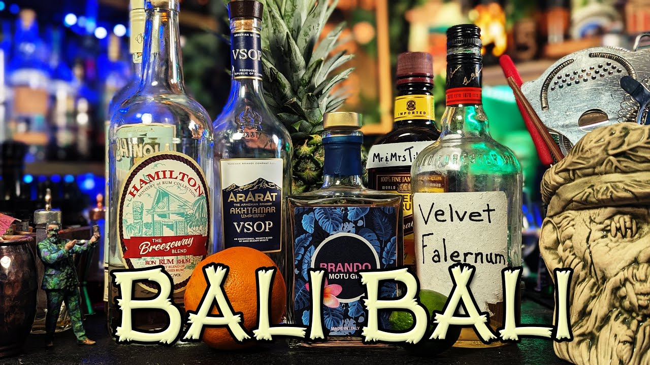 🔴 LIVE! The Long Island Iced Tea of TIKI Drink? The BALI BALI - Tiki ...