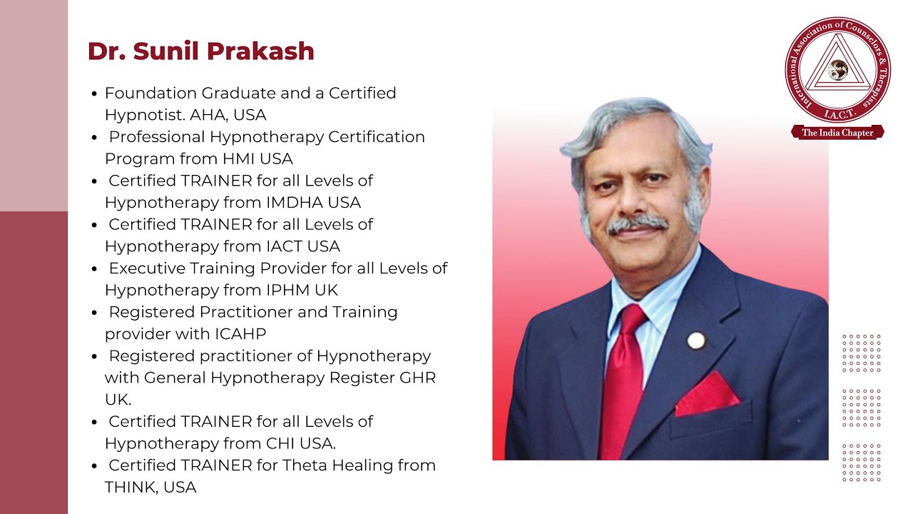 IACT Launch - Speaker Dr. Sunil Prakash - YouTube