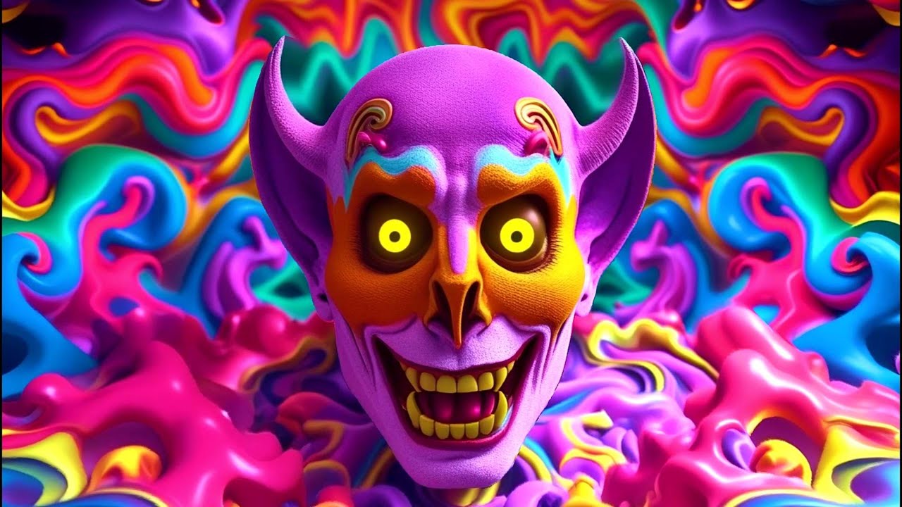 Psychedelic Gothic Trance - Haunting Visuals | Hallucinations Music # ...