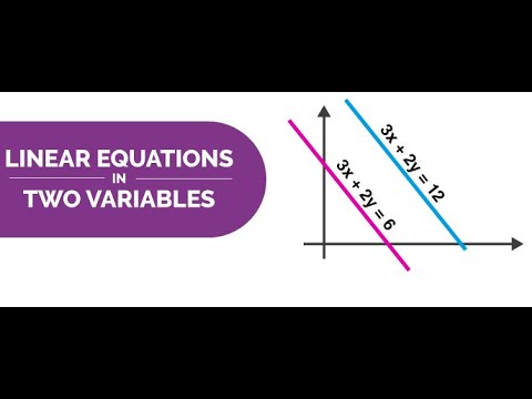 Linear equation in two variable Class-IX - YouTube