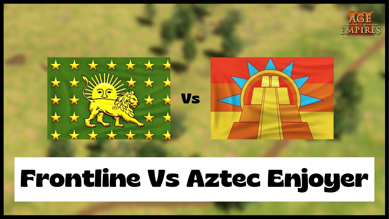 Age of Empires 3- India Vs Aztecs | Frontline Vs Aztec Enjoyer | Aoe3 ...