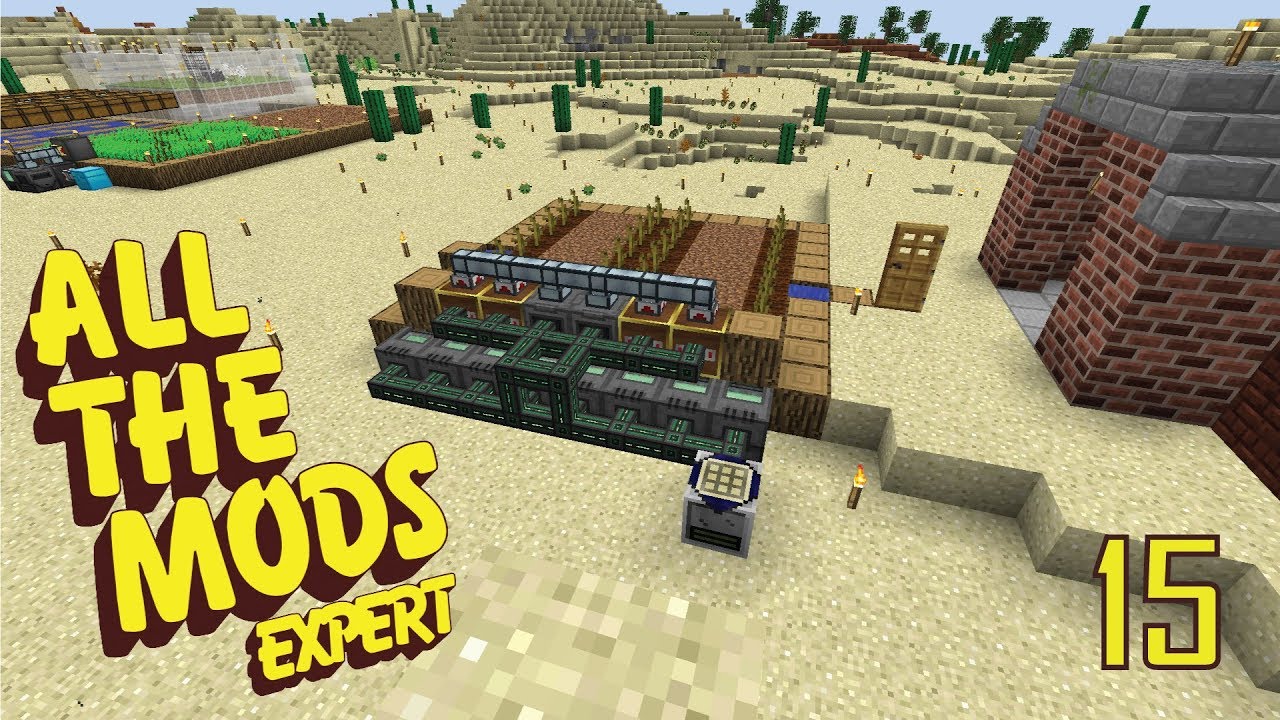 All The Mods Expert - 15 - ELYTRA AND CRAFTING - YouTube