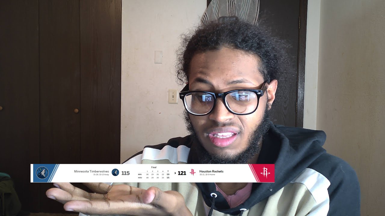 Depressed T-Wolves Fan reacts to Rockets putting BTA!!!! Timberwolves ...