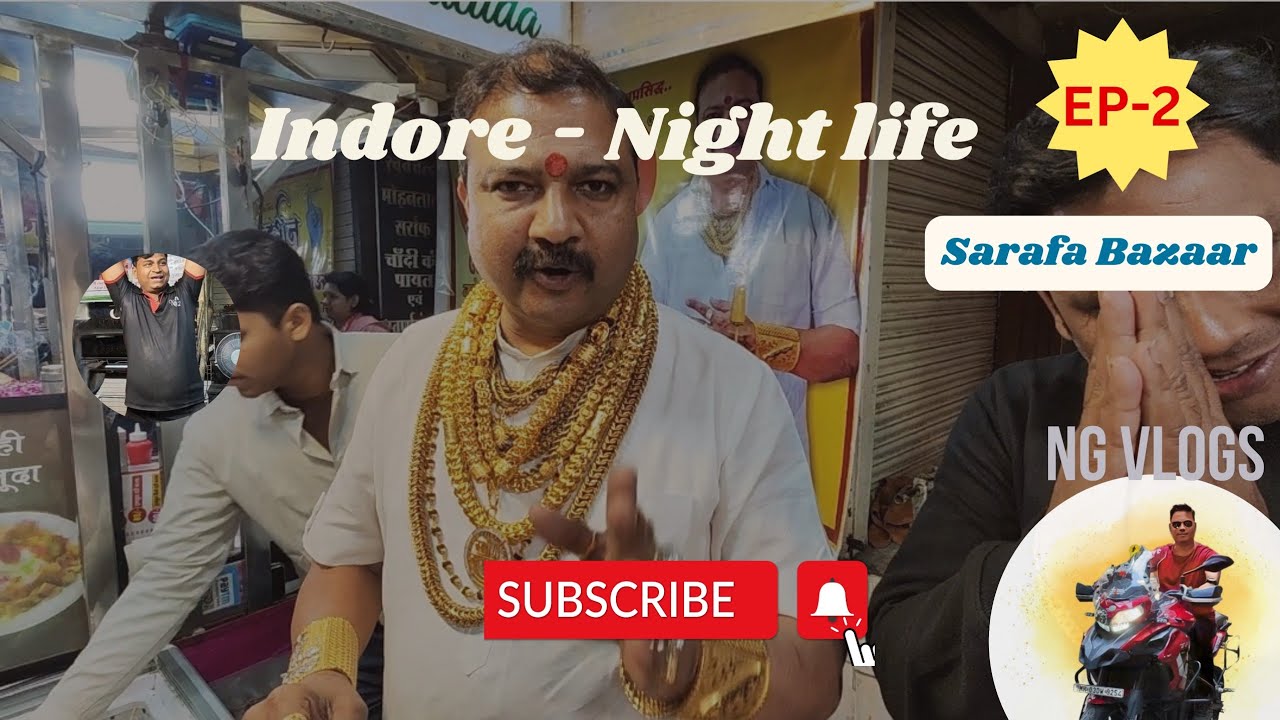 NG Vlogs Exploring Indore Night life - YouTube