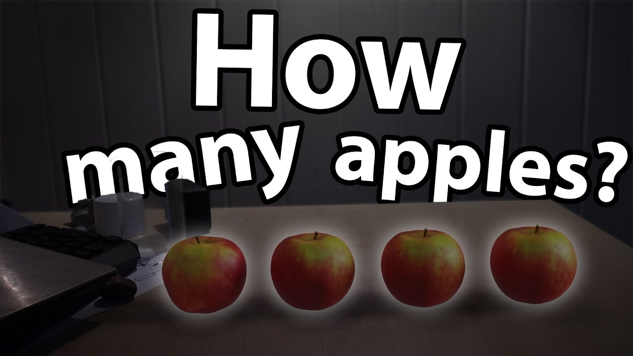 How many apples are there? - YouTube