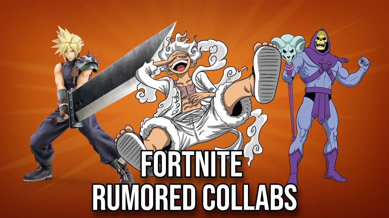 Fortnite rumored collabs (One Piece, Final Fantasy 7 Rebirth, Marvel ...