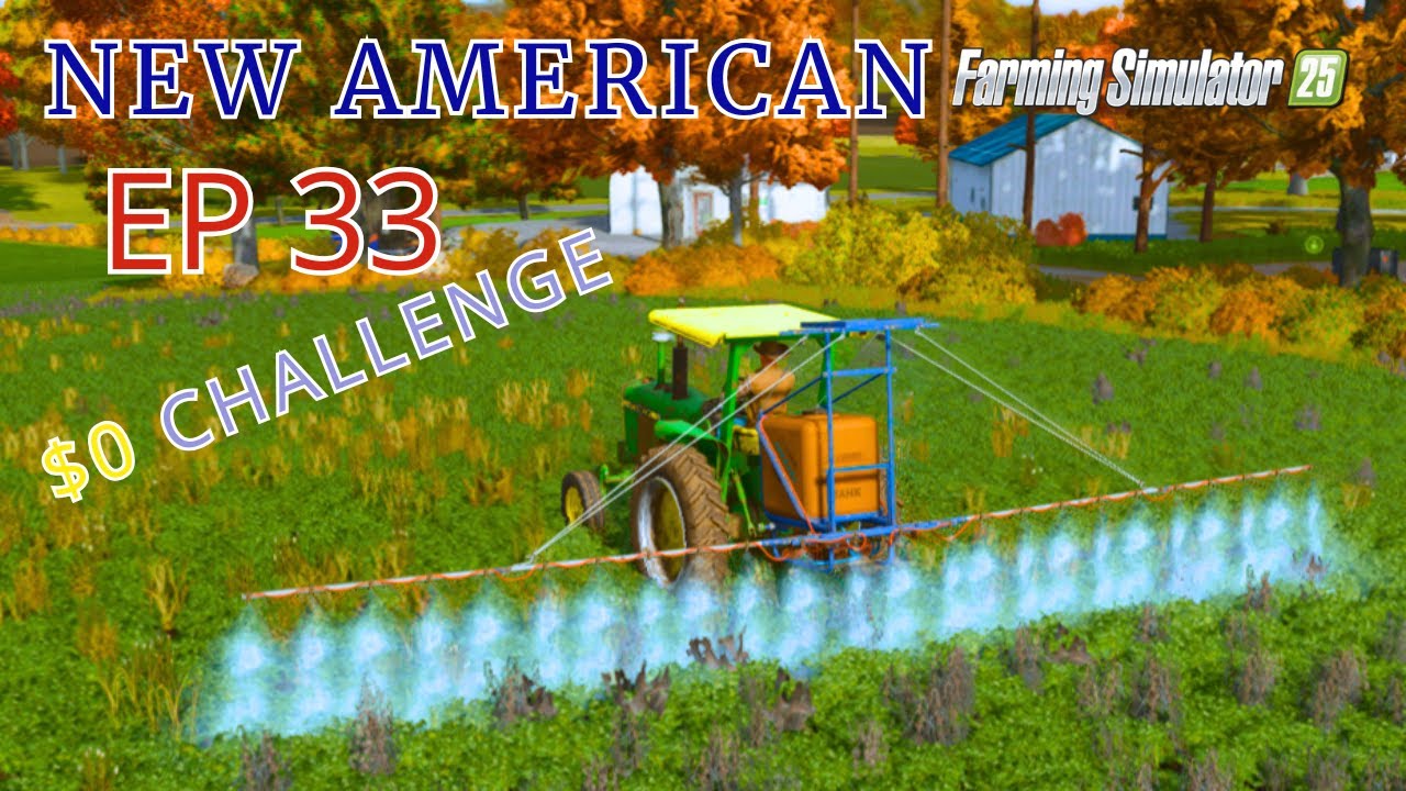 It's time to spray - FS25 - EP 33 - $0 Challenge - YouTube