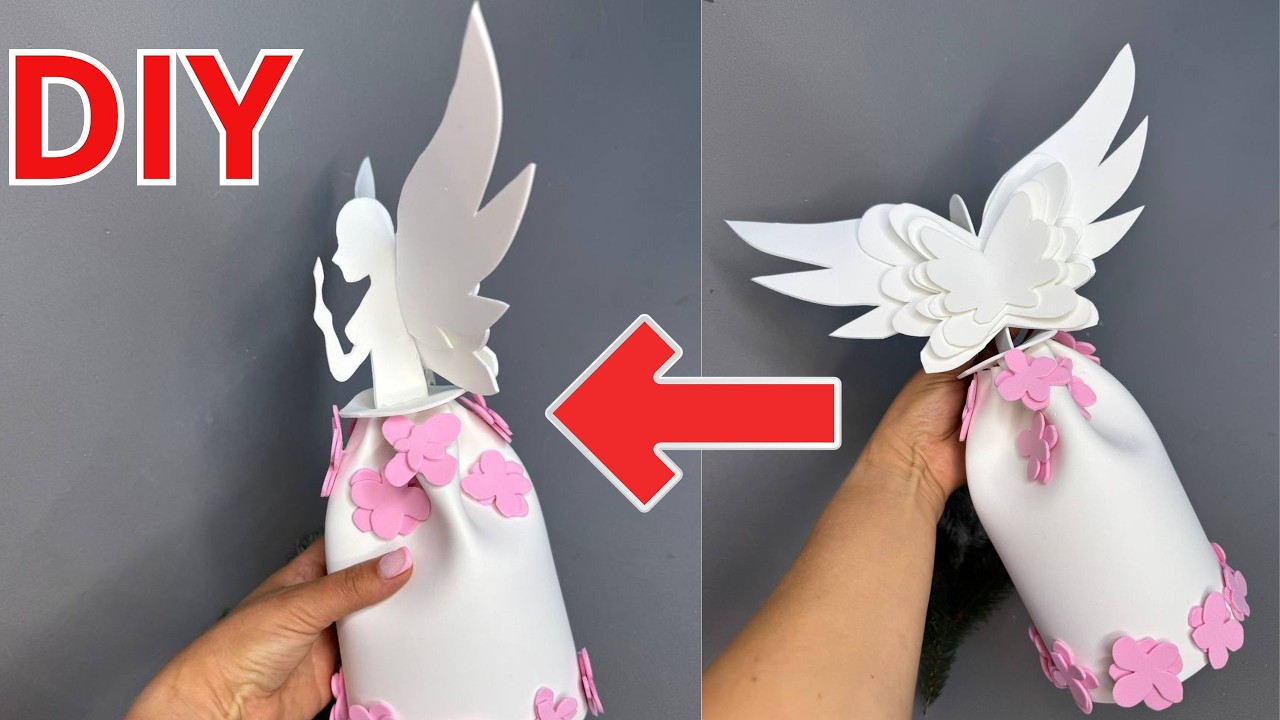 How To Make Paper Angel For Christmas | DIY Christmas Angel With Paper ...