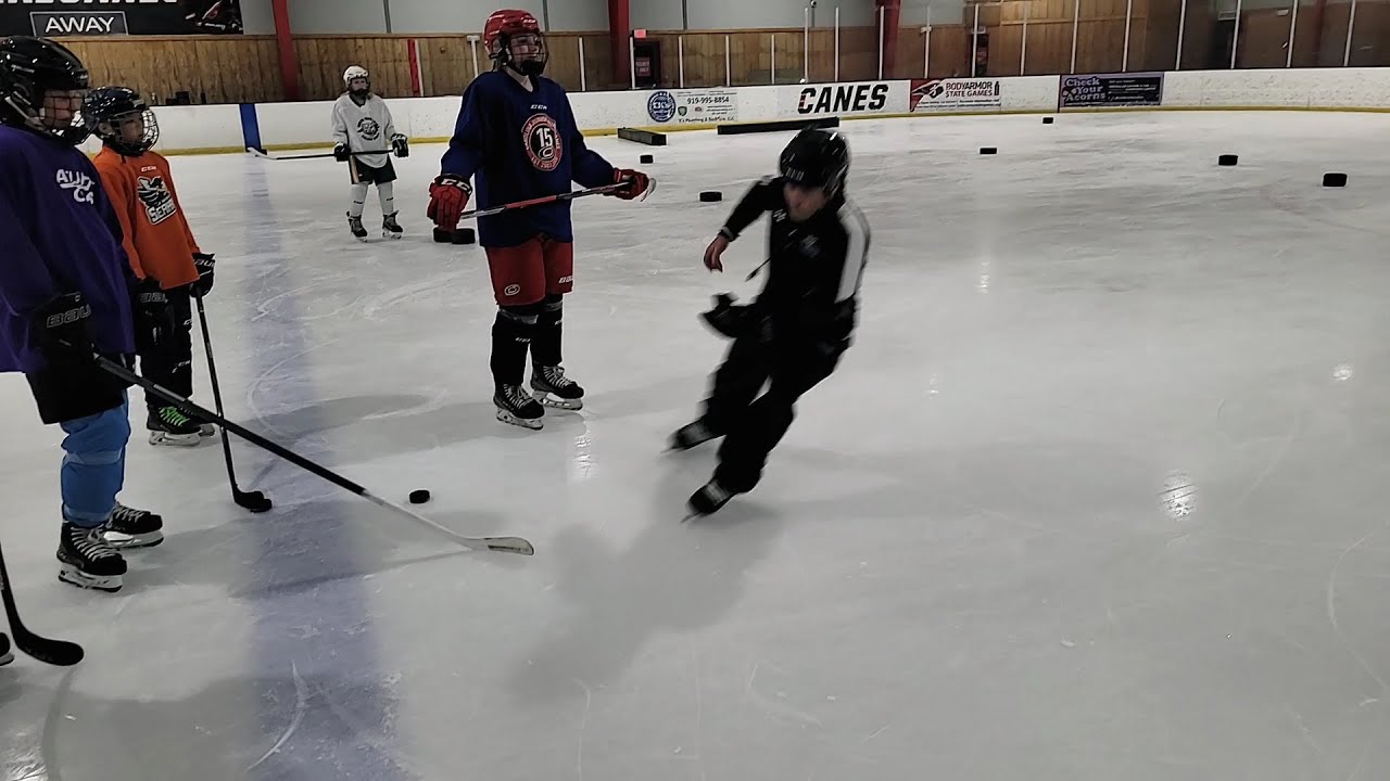 Offensvie Zone Entry Drill with and without pressure #shorts - YouTube