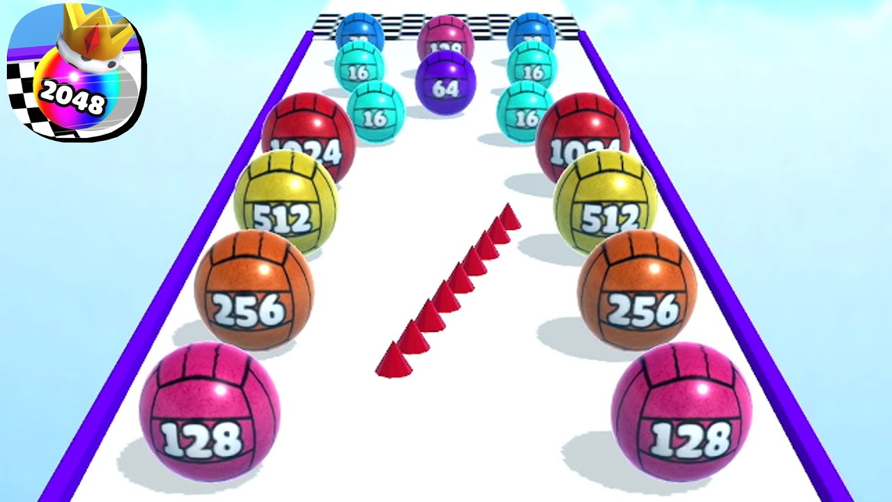 Ball Merge 2048 - All Levels Ball Gameplay Android, iOS ( Level 2510 ...