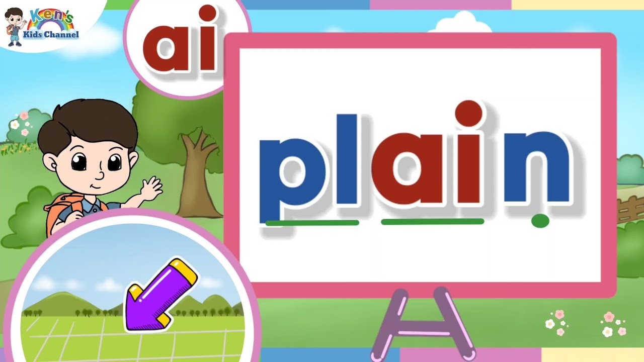 Long "ai"Sound | Consonant Blends | Sentence Reading | English Reading ...