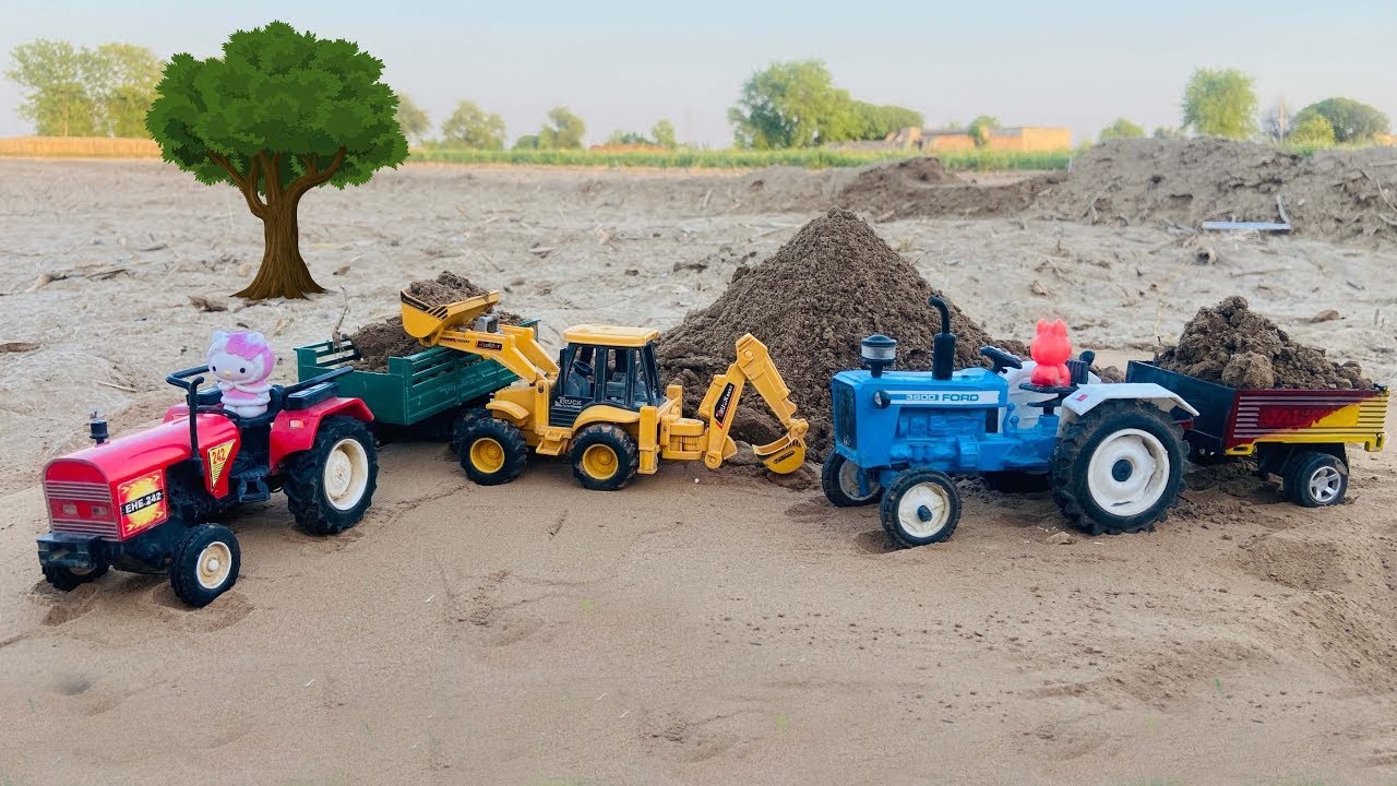 Cs toy job loding | or auto rickshaw | tractor washing |tractor fully ...