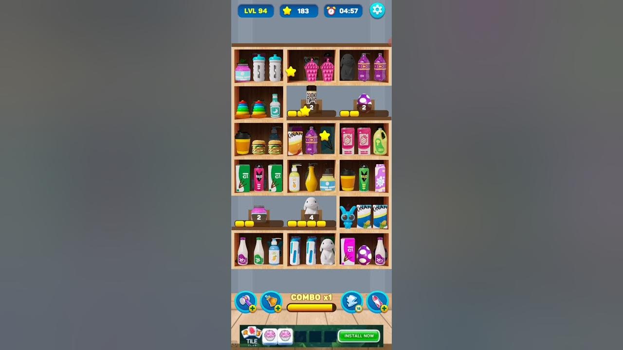 Stuff Sort - Sorting Master Level 94 Gameplay Walkthrough Android IOS - YouTube