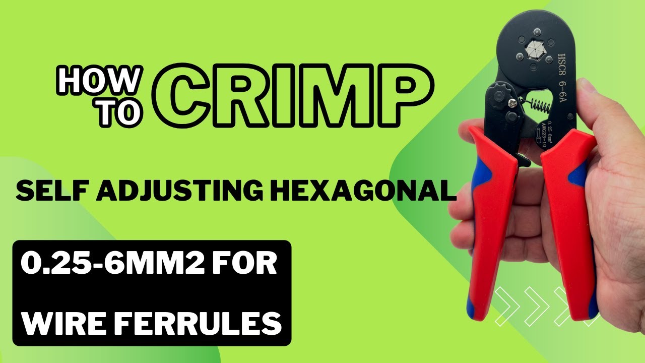 Ultimate Ferrule Crimper Tool by Hanrro | Self-Adjusting & Ratchet ...