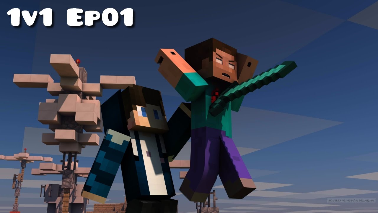 Minecraft 1v1 Ep01: Les duels - YouTube