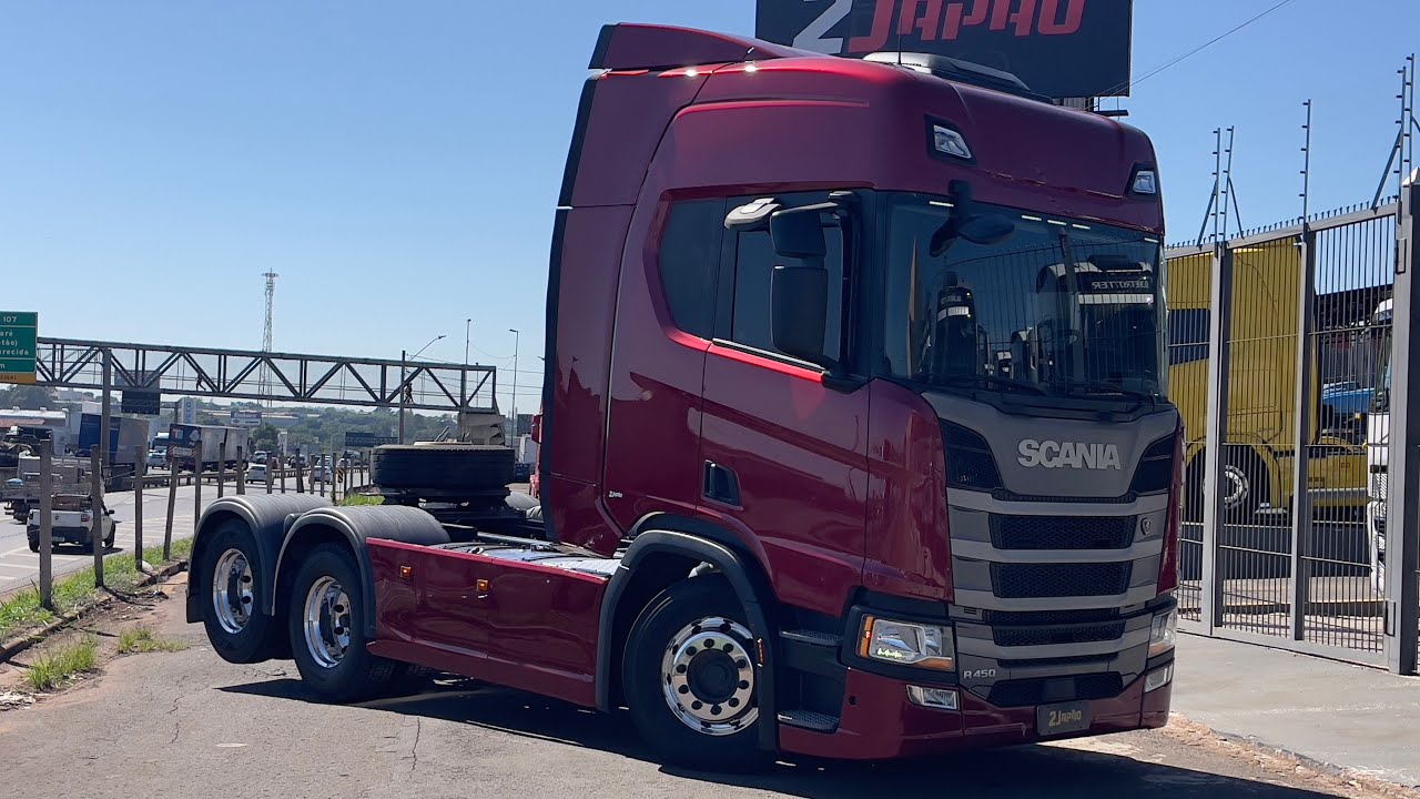 SCANIA R 450 6x2 2022 - VÍDEO DEMONSTRATIVO - YouTube