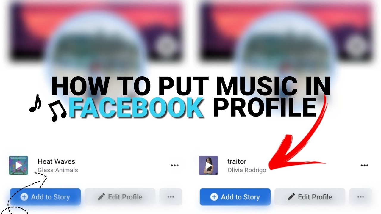 how to put music in facebook profile | PAANO MAGLAGAY NG MUSIC SA ...