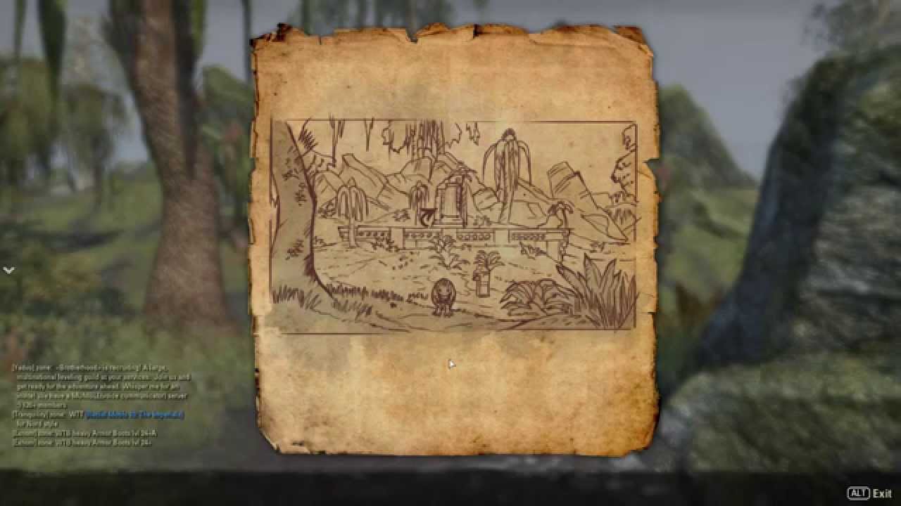 Schattenfenn Schatzkarte IV (4) (Shadowfen Treasure Map IV) - Elder ...