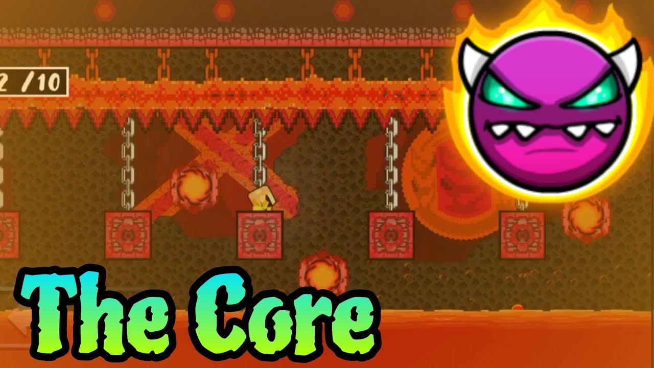 The Core by AndresDVF 100% (Platformer Medium Demon) - Geometry Dash 2. ...